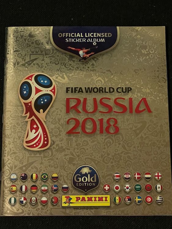 Panini WM 2018 Golden Edition Komplett | Kaufen auf Ricardo