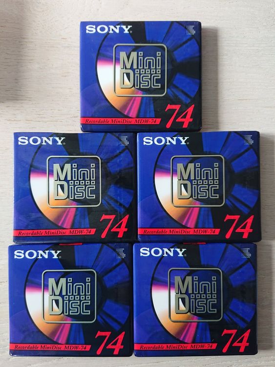 5 Mini Disc (Neu und originalverpackt) in Lentigny für CHF 30 – mit ...