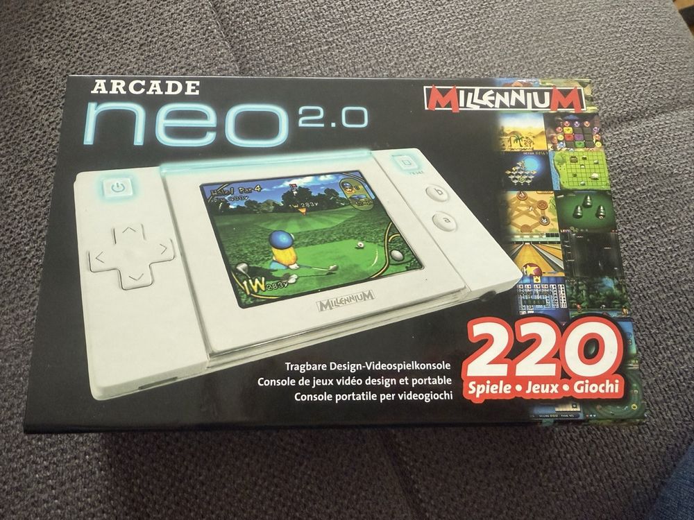 Millenium Arcade Neo 2.0 – Spielkonsole mit 220 Spielen (Gebraucht) in ...