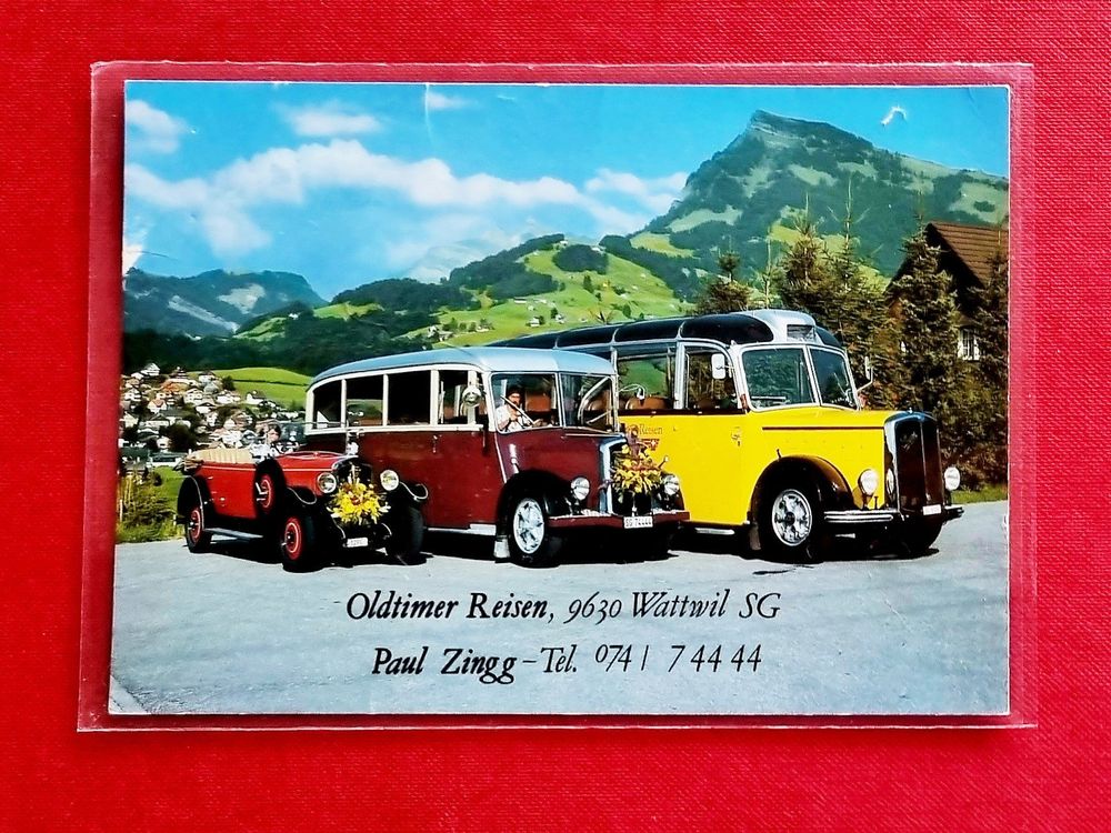 Oldtimer Reisen - Postautos SAURER | Kaufen auf Ricardo