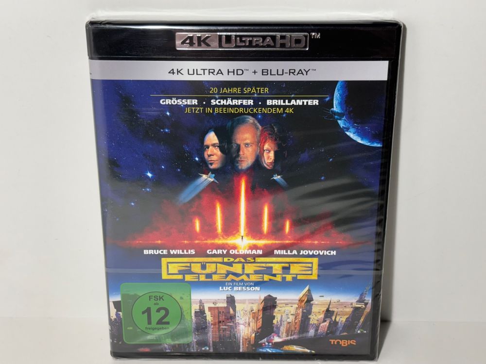 Das fünfte Element Blu Ray 4K OVP (Neu und originalverpackt) in ...