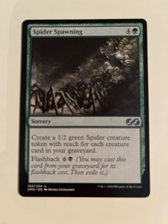1 x Spider Spawning - Magic: The Gathering - MtG (Gebraucht) in Kriens ...