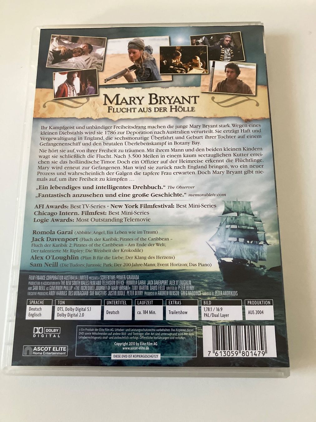 Mary Bryant - Flucht aus der Hölle -2 Dvds (Gebraucht) in Arbon für CHF ...