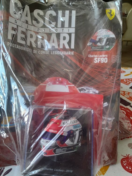 1/5 ferrari casco Leclerc 2019 spark Centauria + magazine | Kaufen auf ...