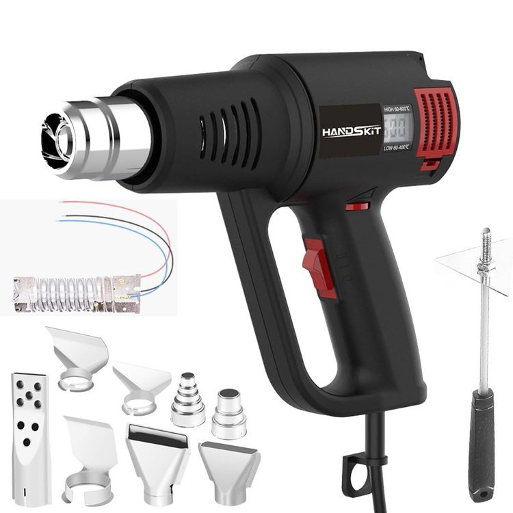 Mit LCD-Anzeige 8 Düsen Heissluftpistole (Neu (gemäss Beschreibung)) in Thun für CHF 38.9 – mit ...