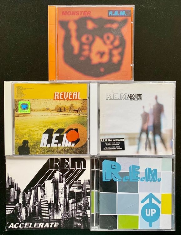 R.E.M. 5 CD SAMMLUNG REM ALLE NEUWERTIG (Neu (gemäss Beschreibung)) in ...