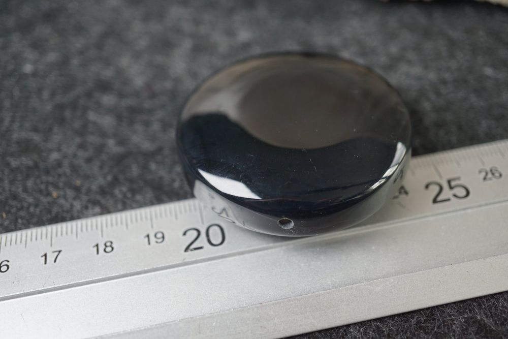 Obsidian Power Disc ca 50mm gelocht Massagegerät (Neu und ...