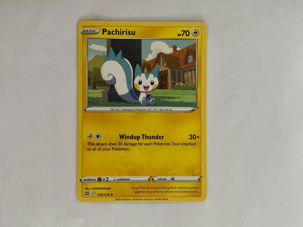 Pokemon Pachirisu 052/172 | Kaufen auf Ricardo