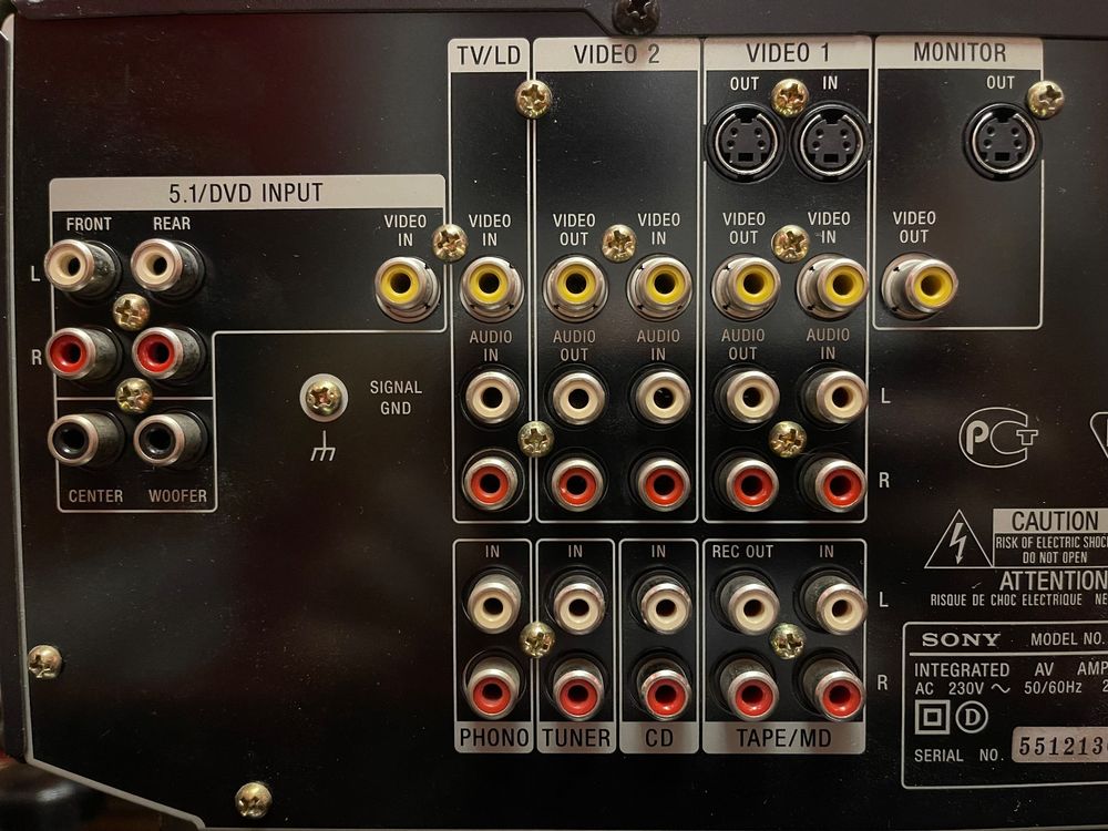 Sony TA-VE610 Integrated AV Amplifier (Gebraucht) in Dotzigen für CHF 6 ...