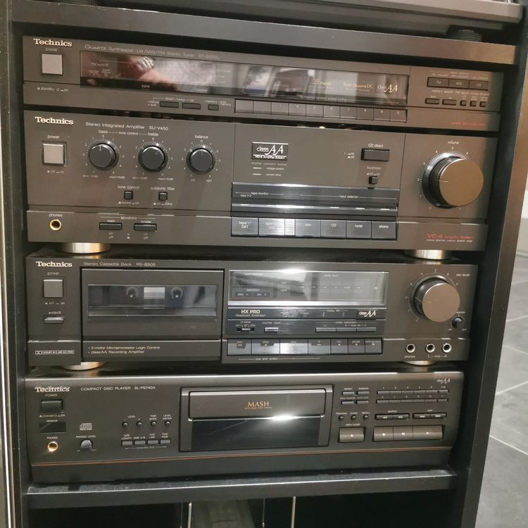 Technics Hi-Fi Stereo Anlage mit Rack | Kaufen auf Ricardo