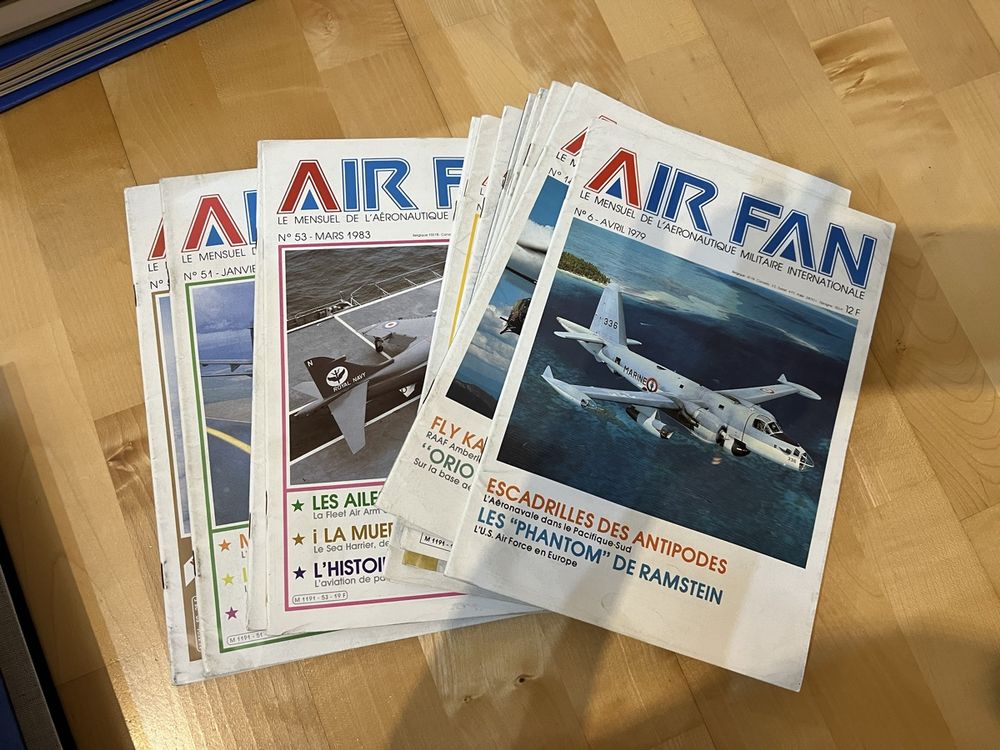Air Fan Zeitschriftensammlung (Gebraucht) in Oeschgen für CHF 18 – mit ...