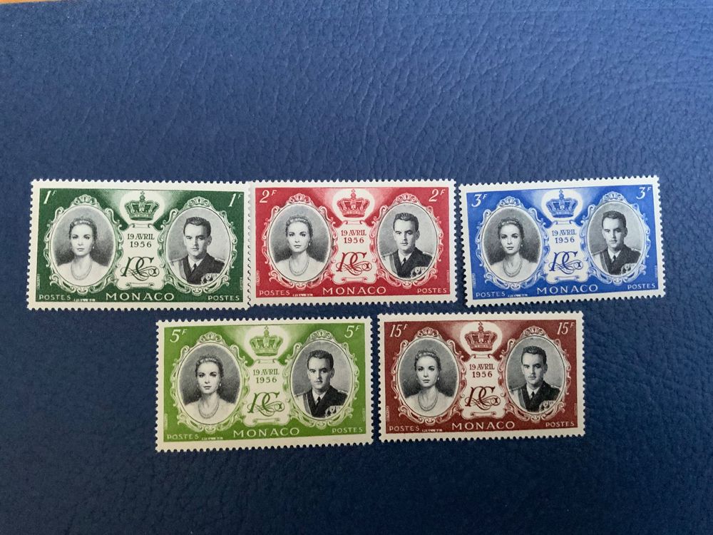 Briefmarken Monaco 1956 Postfrische Seerie (Neu (gemäss Beschreibung ...