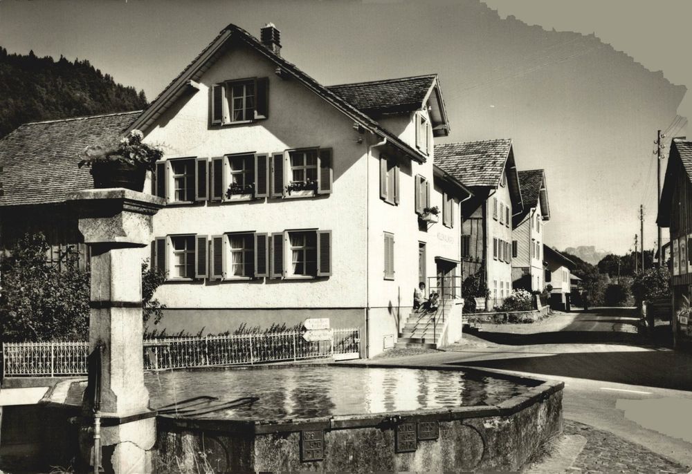 Oberschan (SG), Dorfpartie | Kaufen auf Ricardo