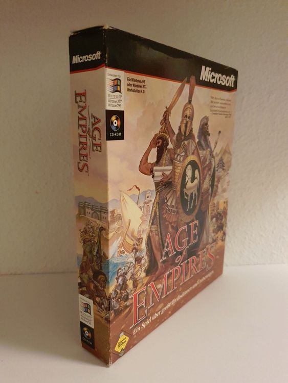 PC Game Age of Empires (1997) Microsoft Big Box (Gebraucht) in ...