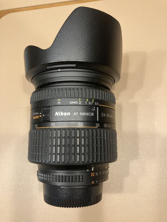 Nikkor 24-85mm 1:2.8-4 / IF Aspherical MACRO (1:2) (Gebraucht) in Stallikon für CHF 115 – mit ...