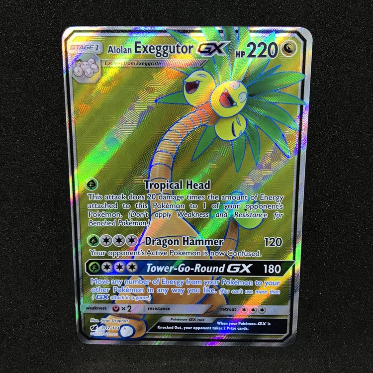 Alolan Exeggutor GX - Carte Pokemon Noadkoko d’Alola/Kokowei | Kaufen ...