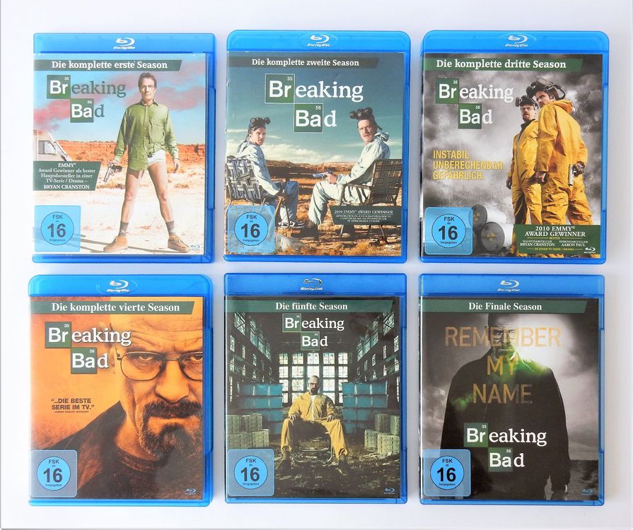 Breaking Bad - Blu Ray - komplette Serie 1 - 6! (Gebraucht) in Alpnach ...
