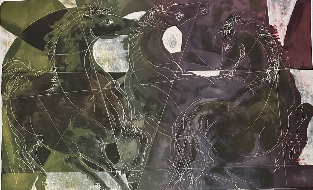 Hans Erni (1909-2015) Grosse Litho Handsig | Kaufen auf Ricardo