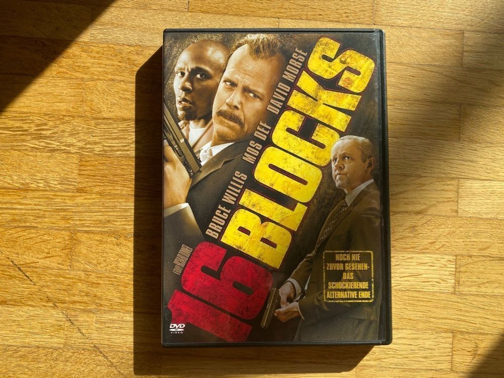 Verkaufe DVD „16 Blocks“ (Neu (gemäss Beschreibung)) in für CHF 1 – mit ...