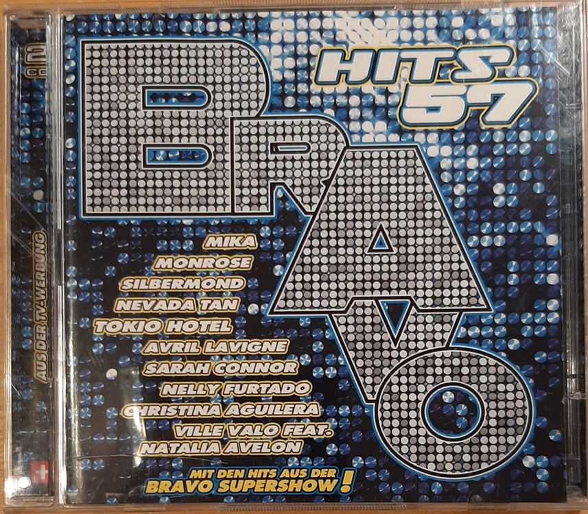 Bravo Hits 57, Doppel CD, 2007, Hit Compilation, Sampler (Gebraucht) in ...