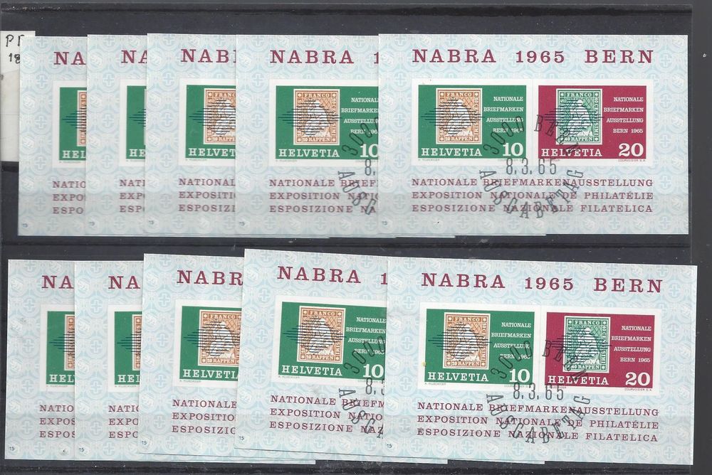 10 Blocs NABRA 65 gest. | Kaufen auf Ricardo