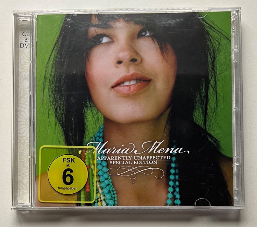 Maria Mena / Apparently Unaffected (1 CD & 1 DVD) | Kaufen auf Ricardo Maria Mena / Apparently Unaffected (1 CD & 1 DVD) | Kaufen auf Ricardo