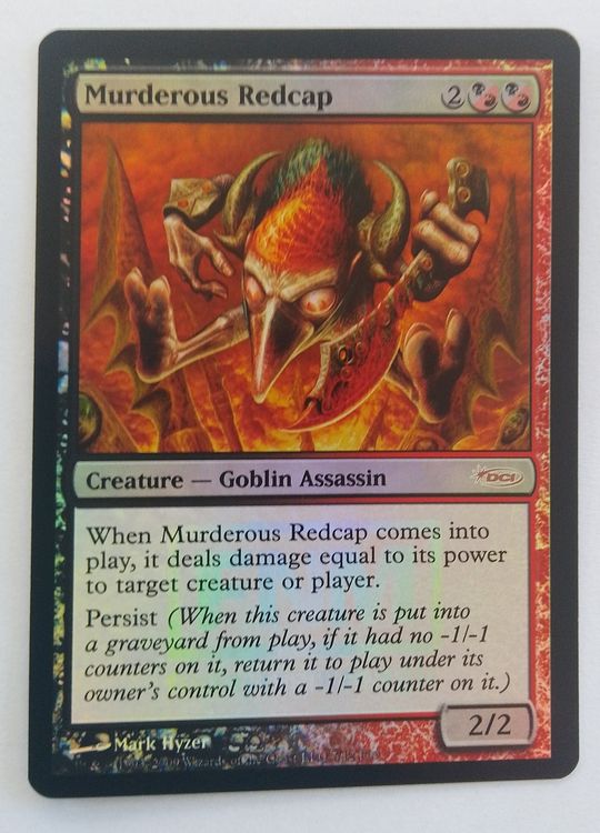 Magic the Gathering Karte Murderous Redcap foil FNM Promos (Gebraucht) in Wohlen AG für CHF 2 ...