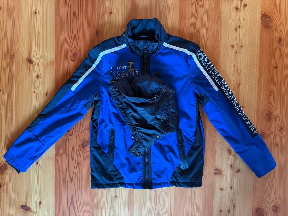 Jacke Herren Camp David "Blue Flight Aero Nautics" - Gr. M (Gebraucht ...