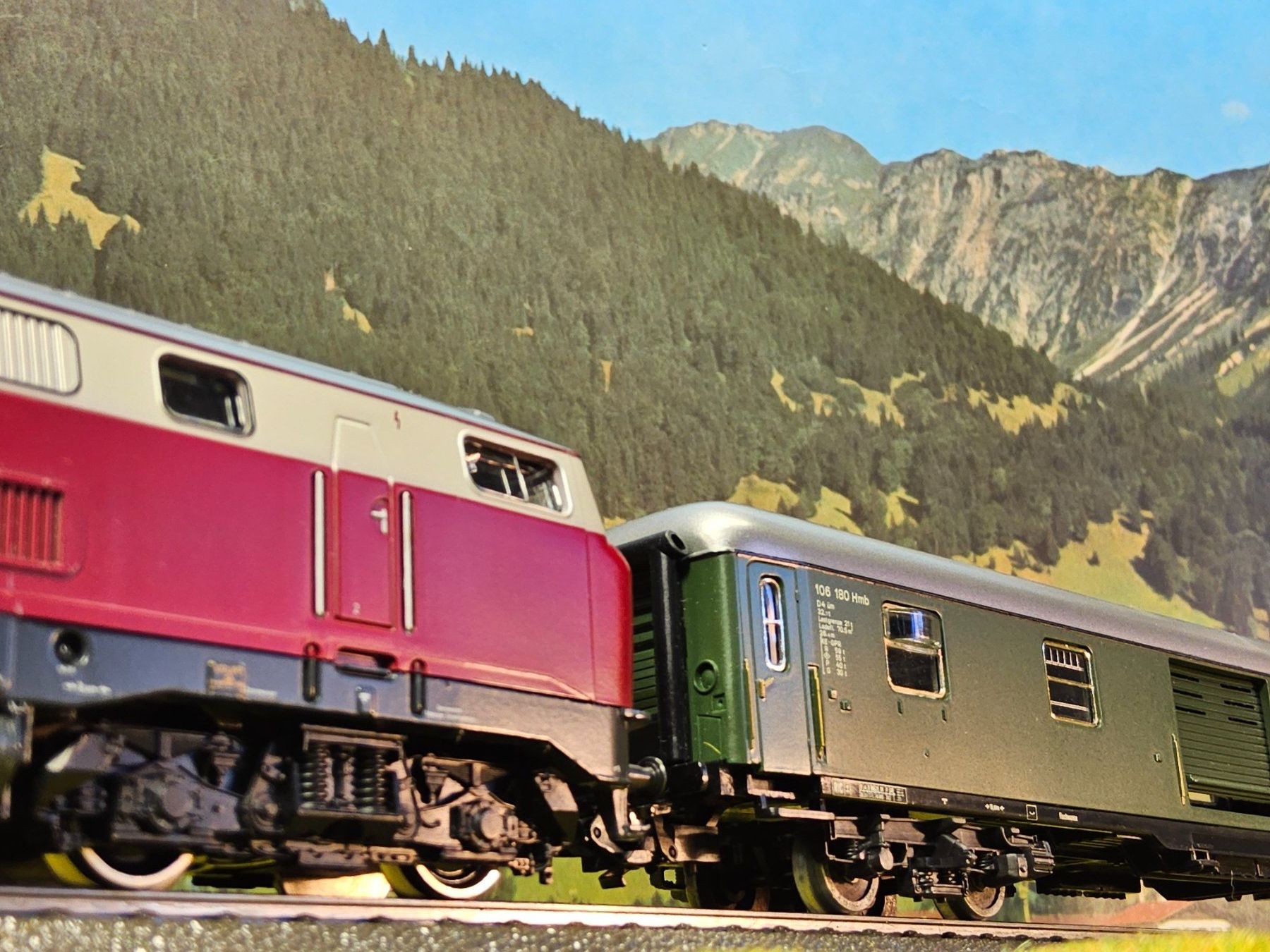 Märklin 2664 _ 4 tlg. Schnellzugwagen Set V160 Lollo digital (Gebraucht ...