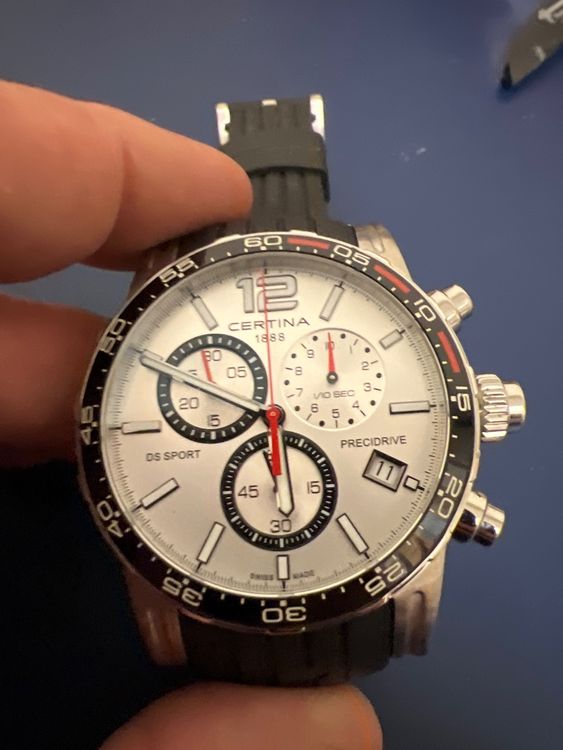 Certina DS Sport Precidrive Quarz Chronograph 42 mm (Gebraucht) in Pfeffingen für CHF 110 – mit ...