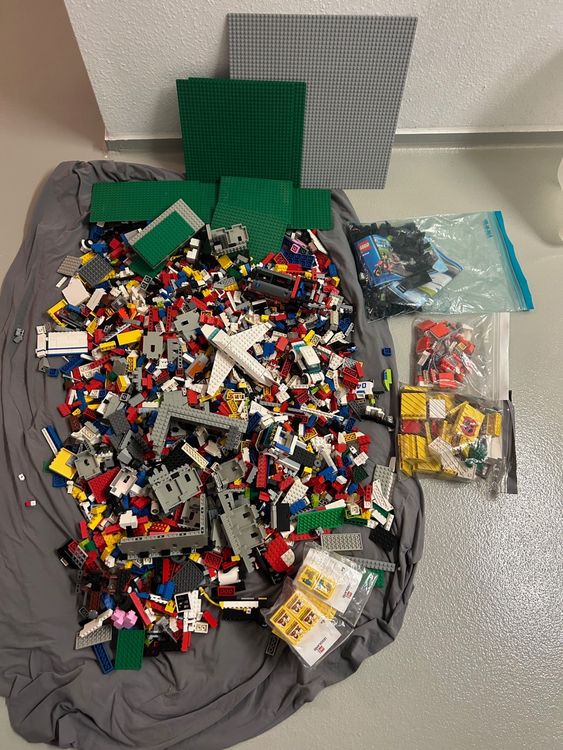 6,5 kg Legosteine und diverse Platten (Gebraucht) in Kappel SO für CHF ...