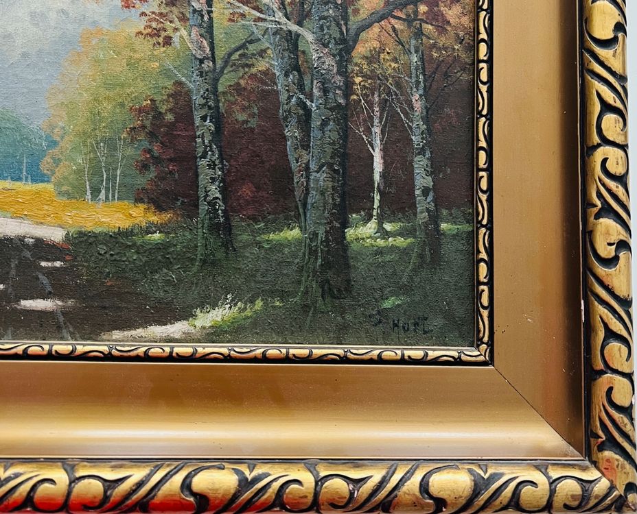 Landschaft Gemälde signiert | Kaufen auf Ricardo