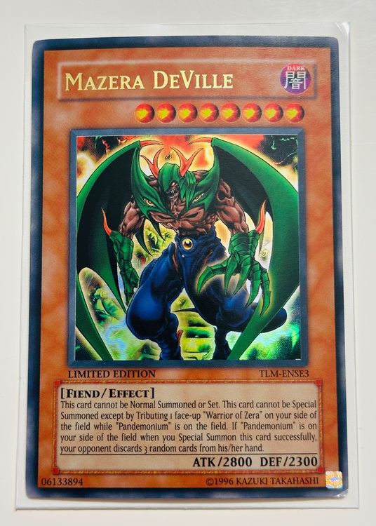 Yu-Gi-Oh! / Mazera DeVille / Ultra Rare / TLM-ENSE3 (Neu und ...