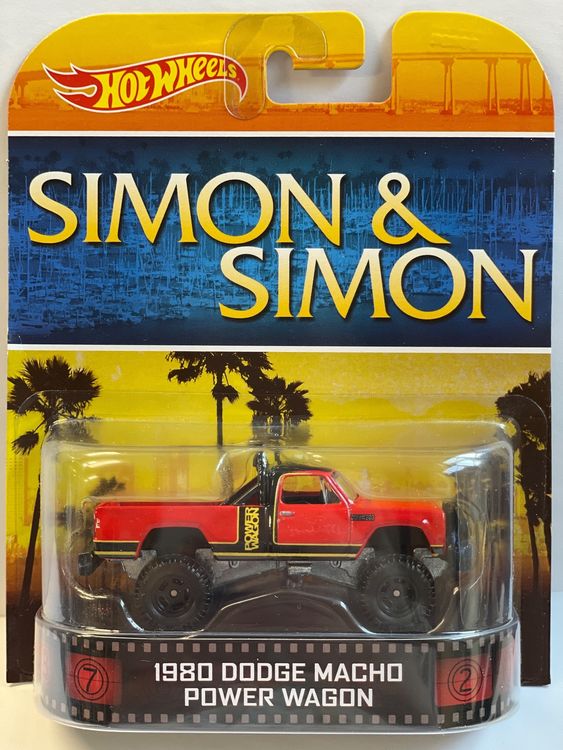 Hot Wheels - Simon & Simon - 1980 Dodge Macho Power Wagon (Neu und ...