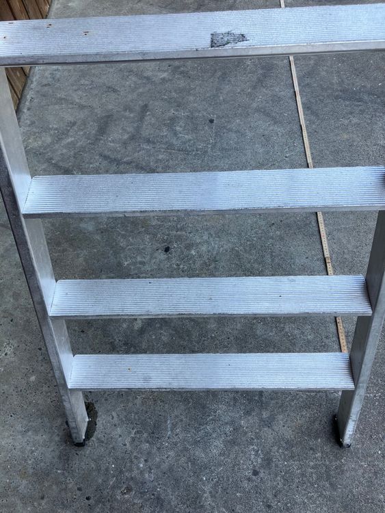 HB Systeme Typ 200- Doppelstufenleiter/ Bockleiter Alu, Nr.1 (Gebraucht ...