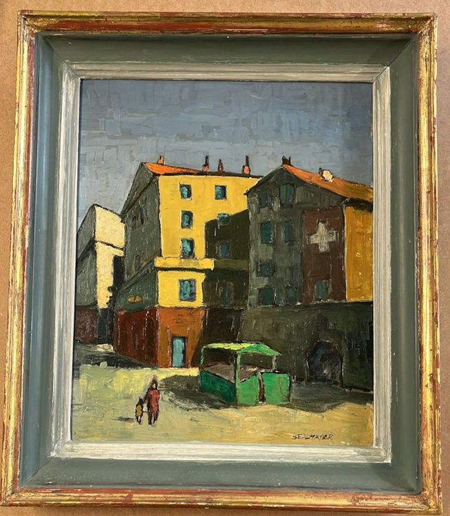 Gemälde Hyeres, Frankreich von Karl Sedlmayer (ID 6807) (Gebraucht) in Gelterfingen für CHF 100 ...