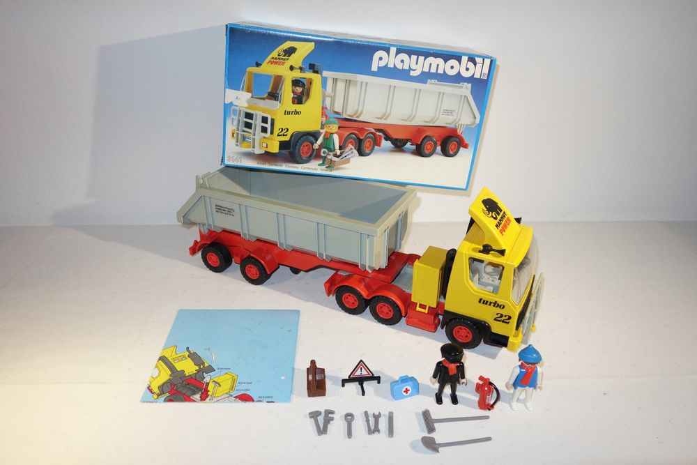 Playmobil 3141 Sattelschlepper/Mulde (Gebraucht) in Duggingen für CHF ...