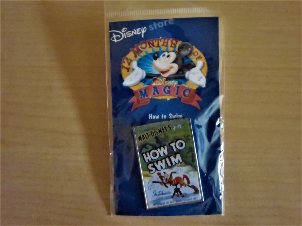 Disney Pin - Goofy How to Swim - 12 Months of Magic- TOP! (Neu und ...