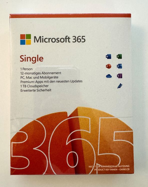 Microsoft 365 Single (Neu und originalverpackt) in Baar für CHF 30 ...
