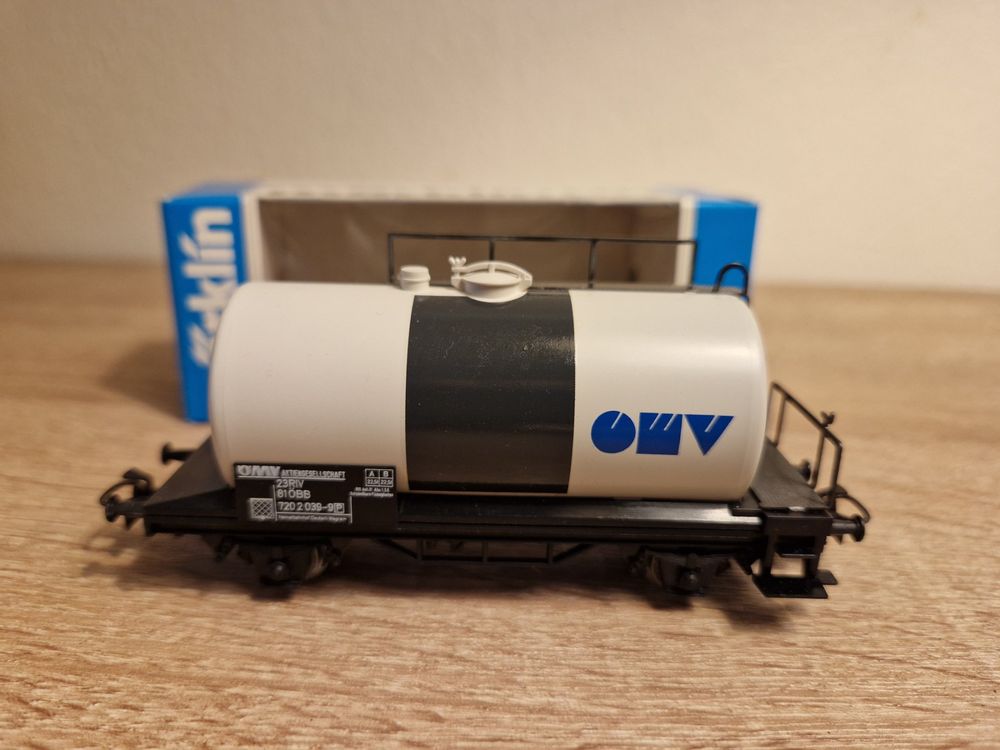 Märklin 4450 Kesselwagen OMV ÖBB H0 OVP NEU | Acheter sur Ricardo