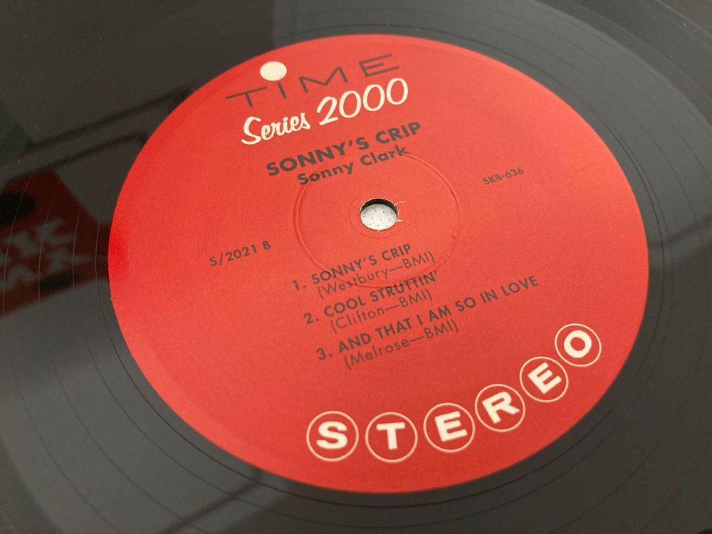 Sonny Clark Sonny's Crip TIME Rec. Stereo Jazz LP (Gebraucht) in Biel ...