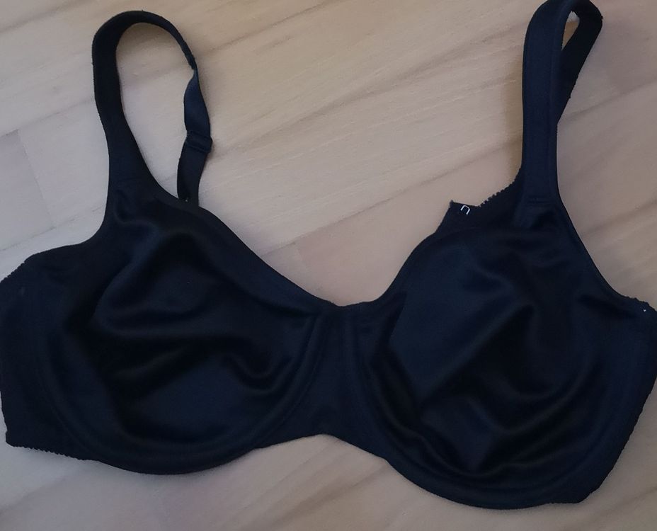Schwarzer BH Gr. 74D guter Zustand | Kaufen auf Ricardo