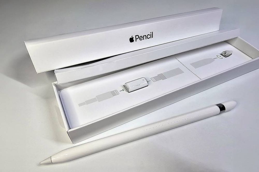Apple Pencil (1. Generation), neuwertig, Original, komplett (Neu ...