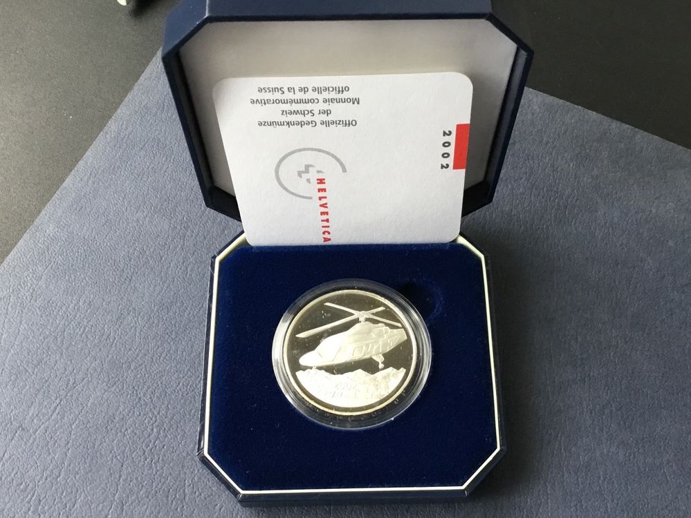 20 Franken Silbermünze REGA 2002 PP (Neu und originalverpackt) in St. Margrethen SG für CHF 42 ...