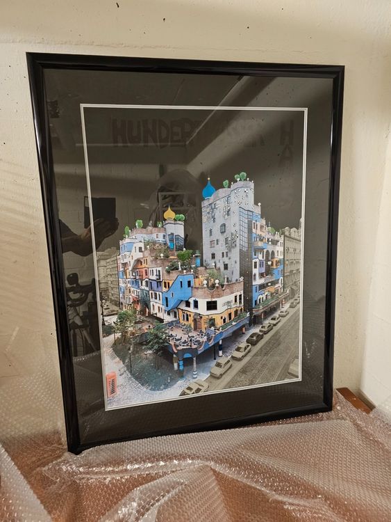 Hundertwasser Bild (Gebraucht) in Reinach BL für CHF 3 – nur Abholung auf Ricardo kaufen