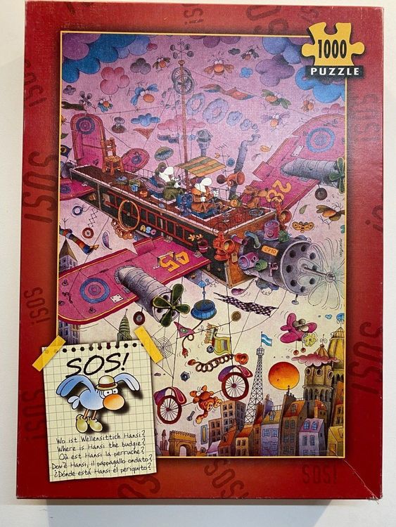 Heye Puzzle Mordillio SOS Wo ist Hansi. 1000 (Gebraucht) in Dürnten für ...