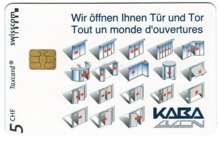 Taxcard Chip-1891 KABA Gilgen | Kaufen auf Ricardo