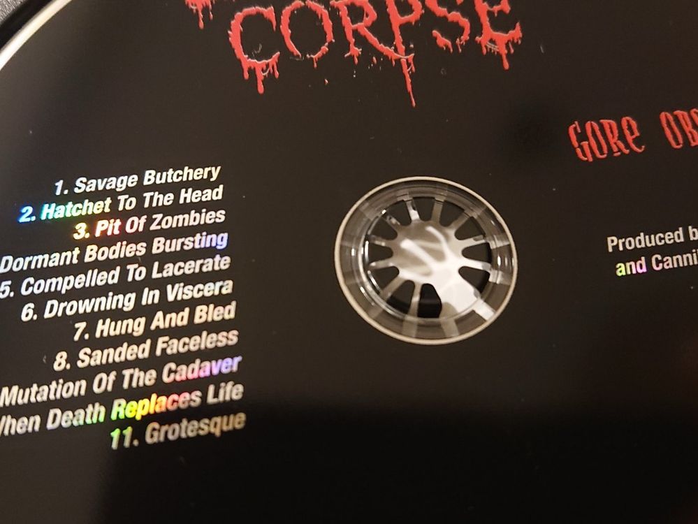 Cannibal Corpse - Gore Obsessed - CD (Gebraucht) in Bönigen für CHF 4.9 ...