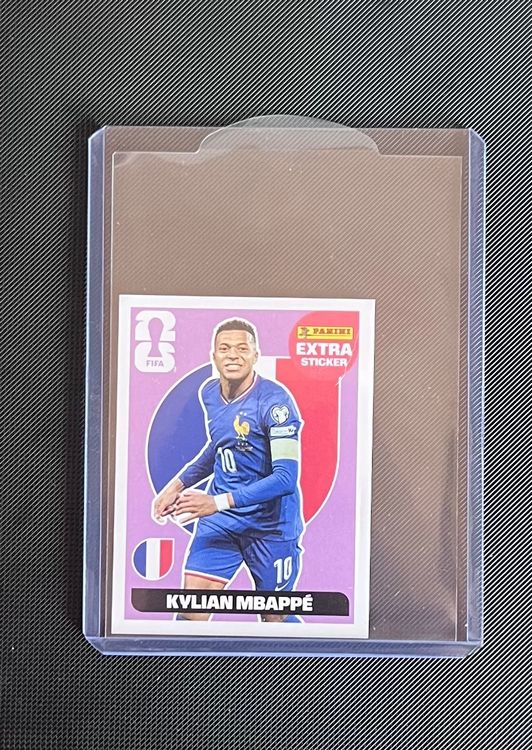 Kylian Mbappé Purple Panini Extra Stickers 2026 (Neuf (Voir description ...