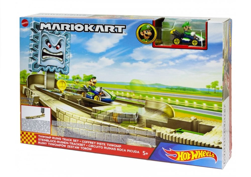 Hot Wheels Mario Kart Thwomp Temple-Streckenset | Kaufen auf Ricardo